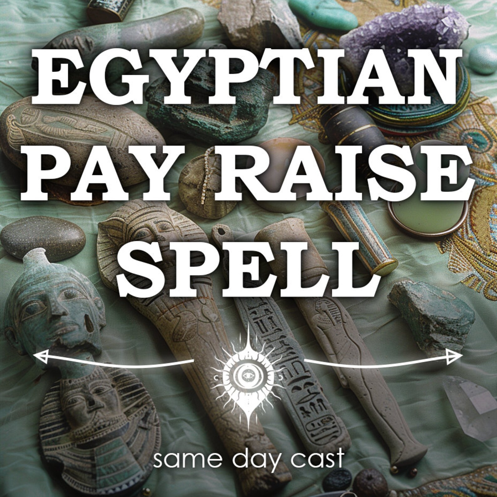 Same Day Egyptian Pay Raise Spell: Ancient Money Spell Witch Manifest Rich, Fast Money Ritual ...