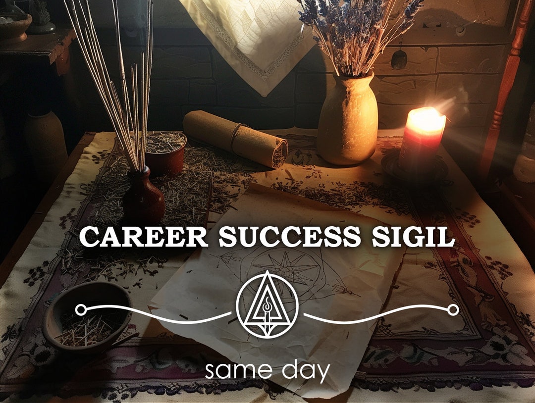 Same Day Career Success Sigil: Manifest Success Magick Ritual, UK Witch ...