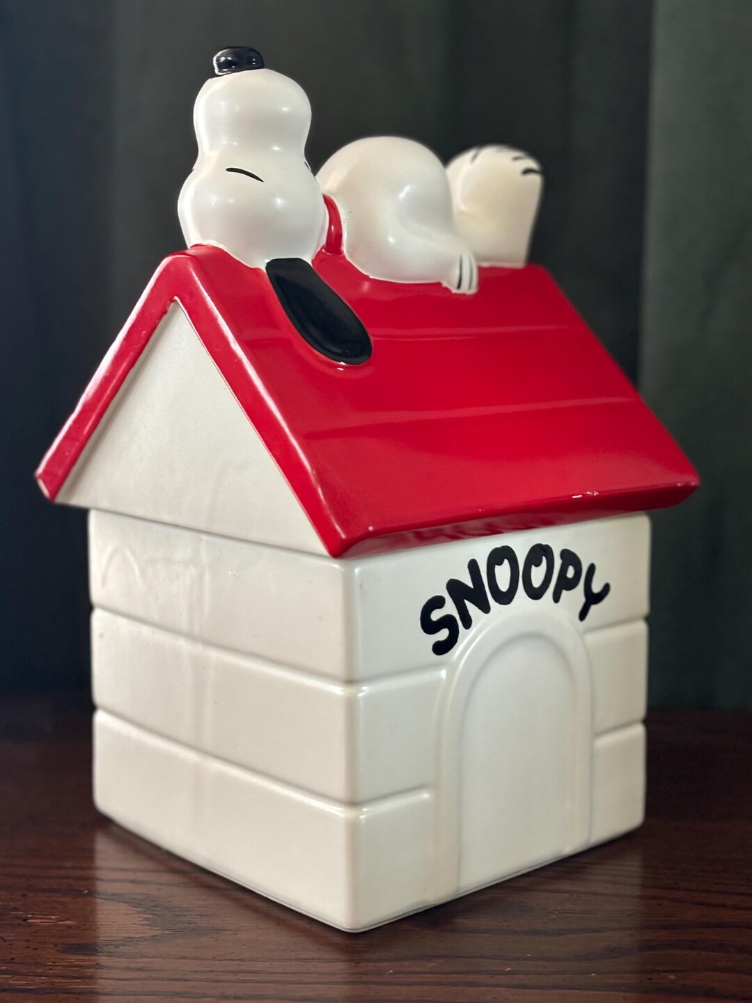 Snoopy Cookie Jar Vintage