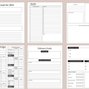 2024 Ultimate Digital Planner Daily, Monthly, Yearly Compatible With ...