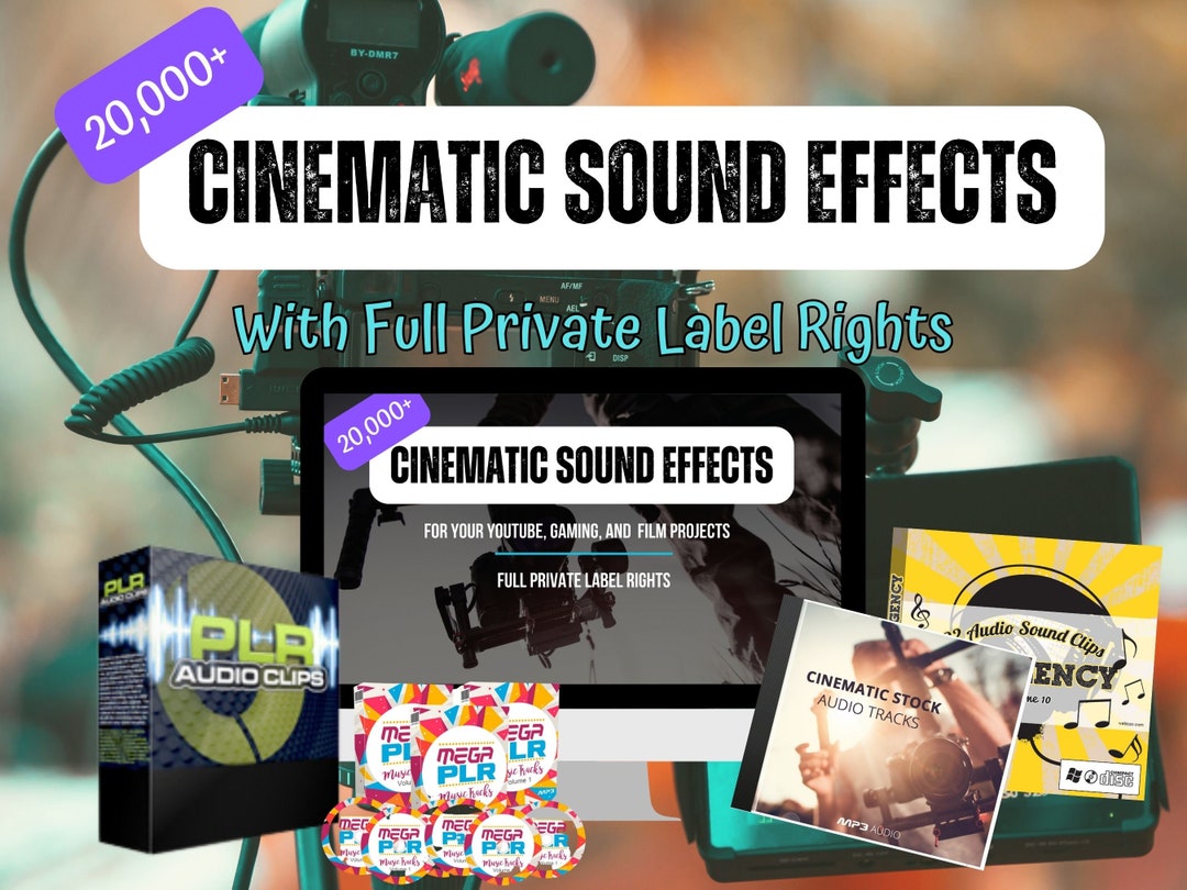 20000 Cinematic SFX Master Resell Rights Private Label - Etsy