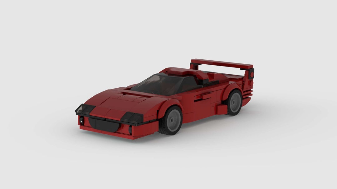 Ferrari F40 Speed Champions Terminal Block Construction Instructions ...