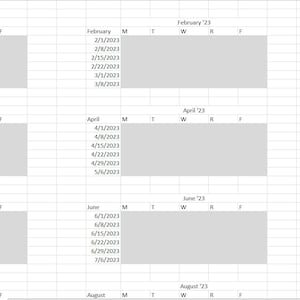 Return to Office (RTO) Excel Tracking Tool - Etsy