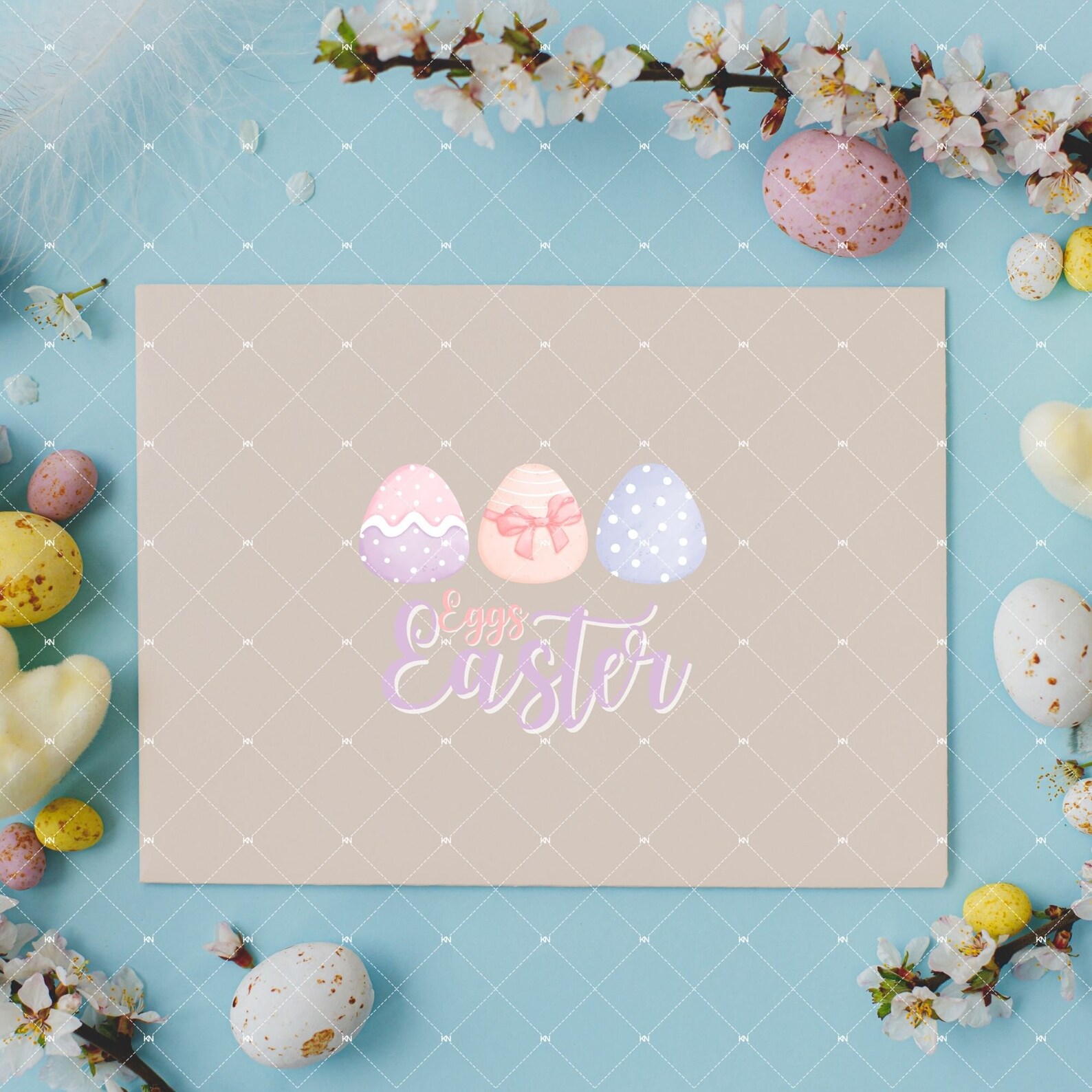 Easter Egg Clipart, Cute Watercolor Colorful Easter Egg, Springtime ...