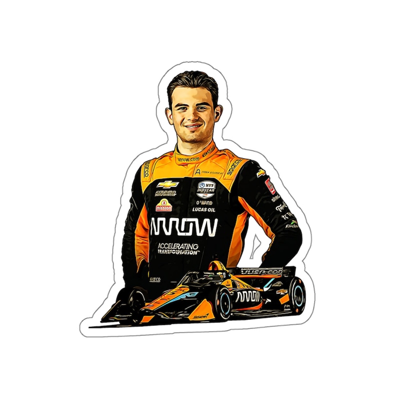 Pato O'ward Indy 500 Sticker - Etsy