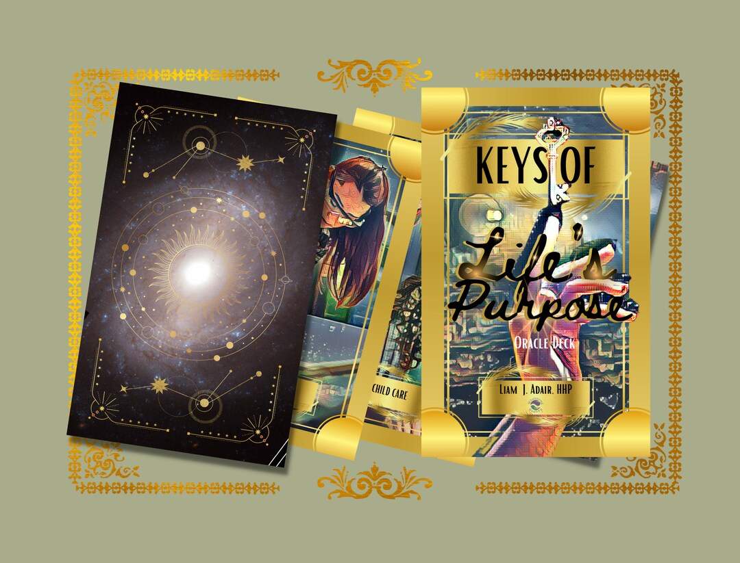 Keys of Life's Purpose Career Oracle Deck Tarot Card Deck Extra Card ...