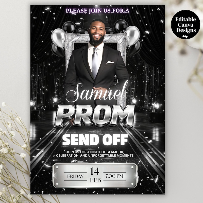 Prom Send off Invite - Etsy