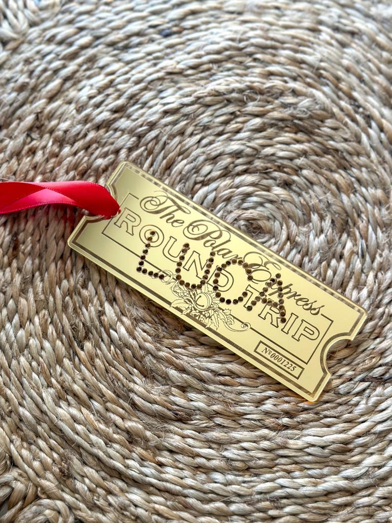 Polar Express Ornament | Christmas Ornament | Personalized Ornament ...
