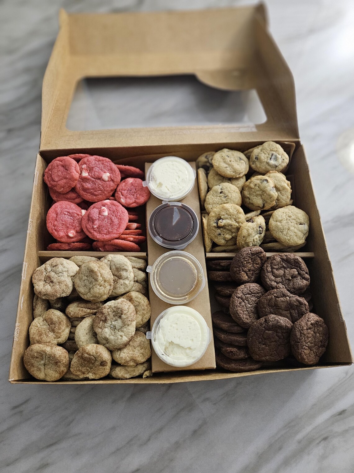 Mini Cookie Variety Box, Soft & Chewy Baked Cookies, Homemade Cookies ...