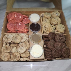 Mini Cookie Variety Box, Soft & Chewy Baked Cookies, Homemade Cookies ...