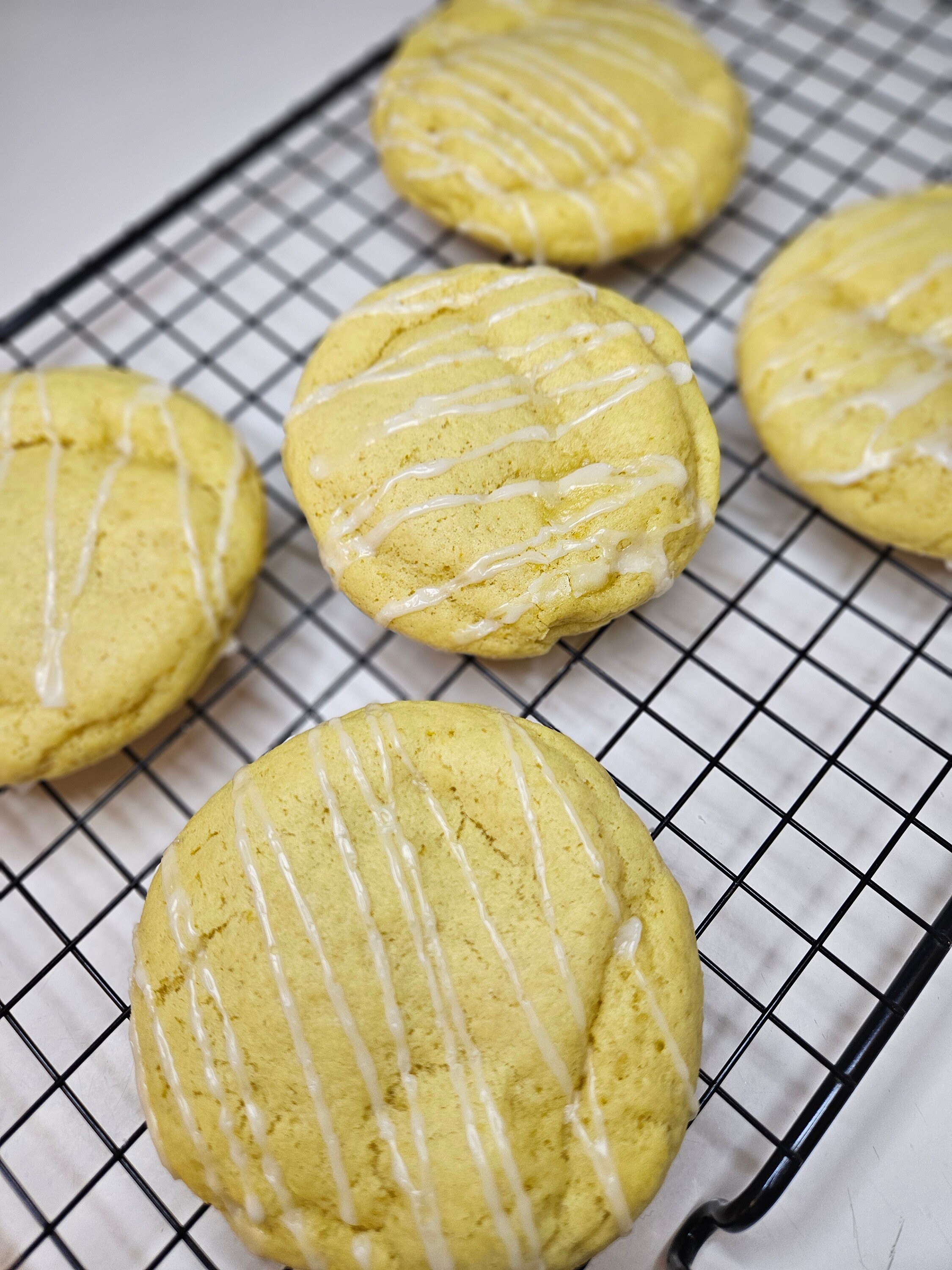 Lemon Cookies,soft & Chewy Cookies, Fresh Baked Cookies, Giant Cookies ...