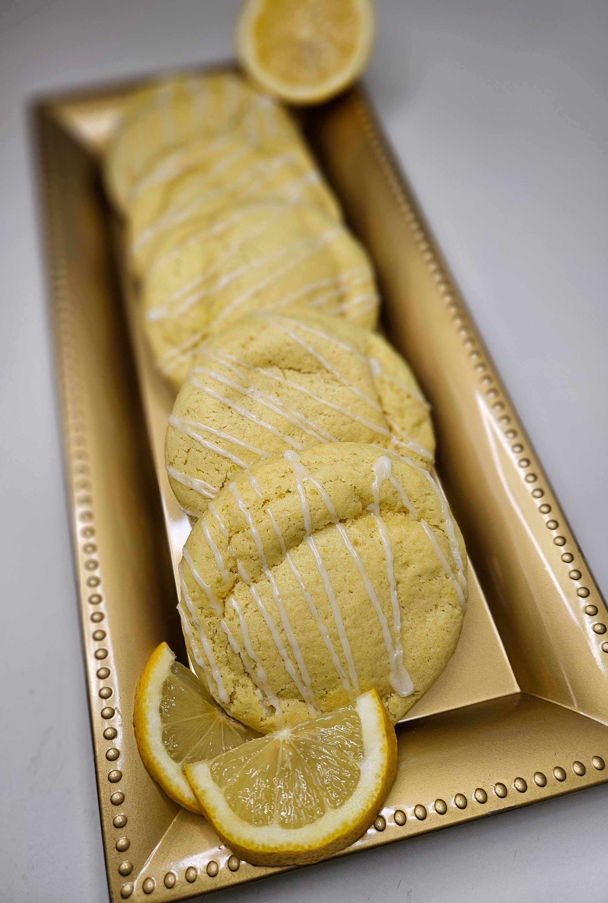 Lemon Cookies,soft & Chewy Cookies, Fresh Baked Cookies, Giant Cookies ...