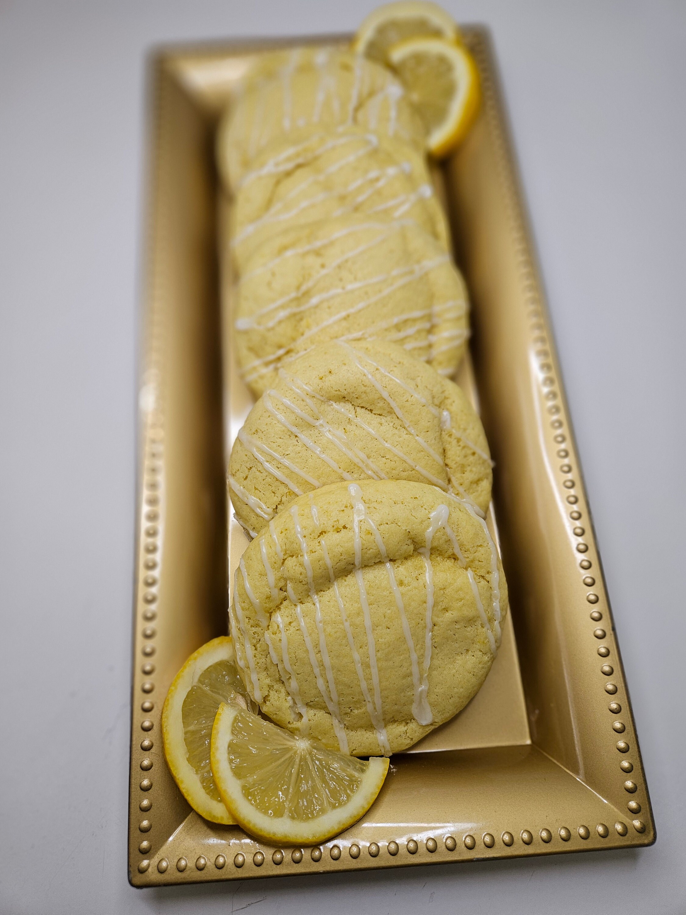 Lemon Cookies,soft & Chewy Cookies, Fresh Baked Cookies, Giant Cookies ...