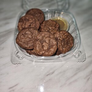 Mini Brownie Cookie Box, Soft & Chewy Baked Cookies, Homemade Cookies ...