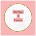 Pick Your 3 Cookies,soft & Chewy Cookies, Fresh Baked Cookies, Giant ...