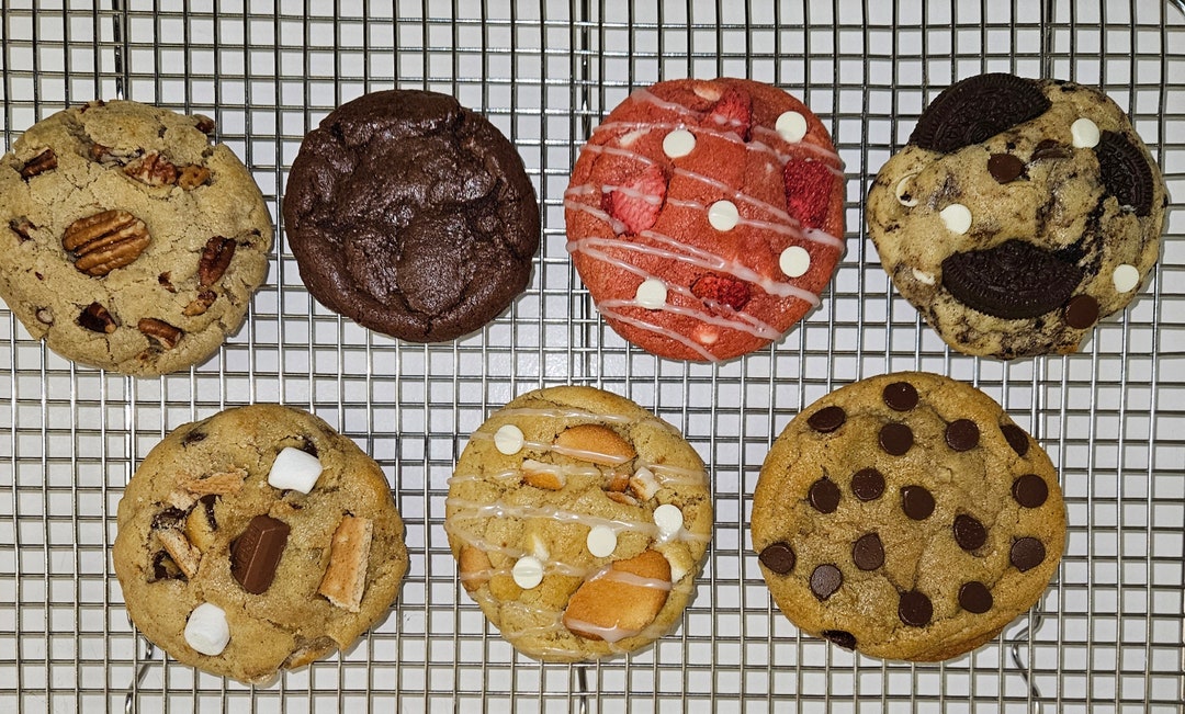 Variety Box Cookies, Soft & Chewy Cookies, Fresh Baked Cookies, Giant ...