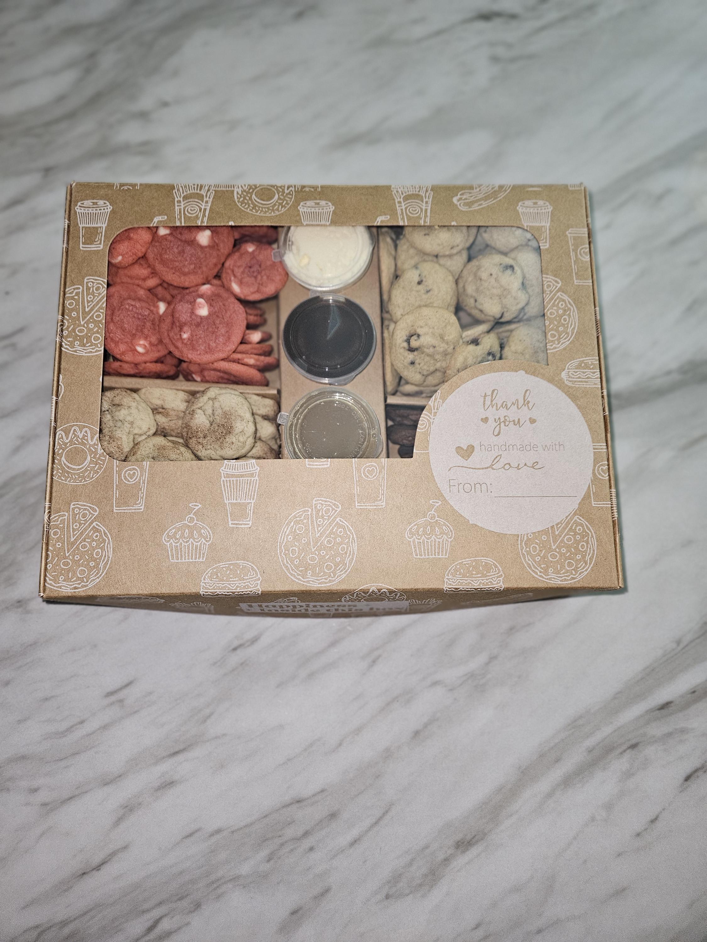 Mini Cookie Variety Box, Soft & Chewy Baked Cookies, Homemade Cookies ...