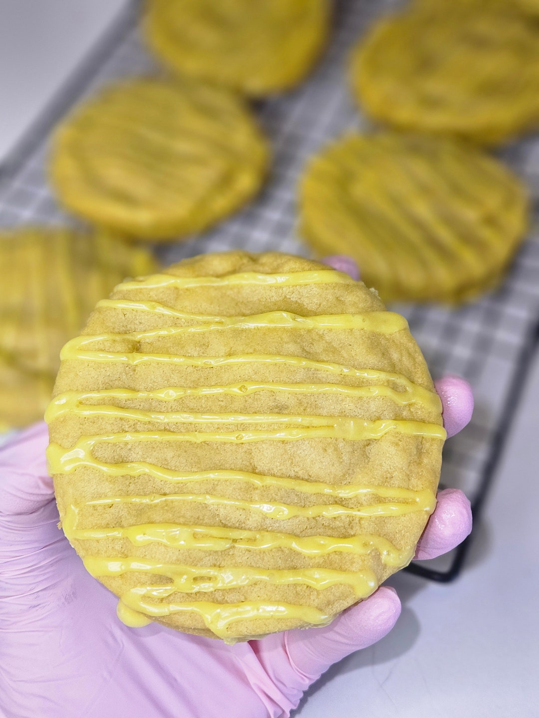 Lemon Pound Cake Cookies, Moist & Tangy Delights Biscuits, Soft and ...