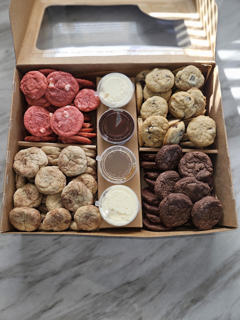 Mini Cookie Variety Box, Soft & Chewy Baked Cookies, Homemade Cookies ...