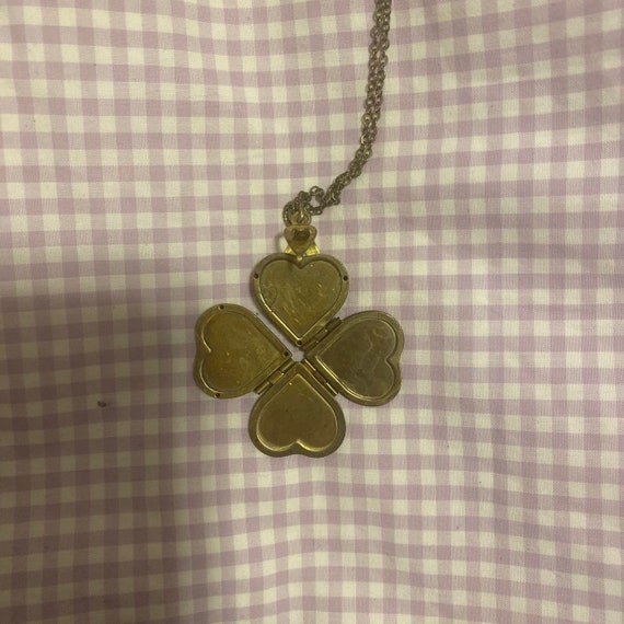 Vintage Unique Heart Locket - Gem