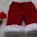Christmas Baby Santa Suit Pattern Santa Hat & Santa Boots - Etsy