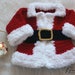 Christmas Baby Santa Suit Pattern Santa Hat & Santa Boots - Etsy