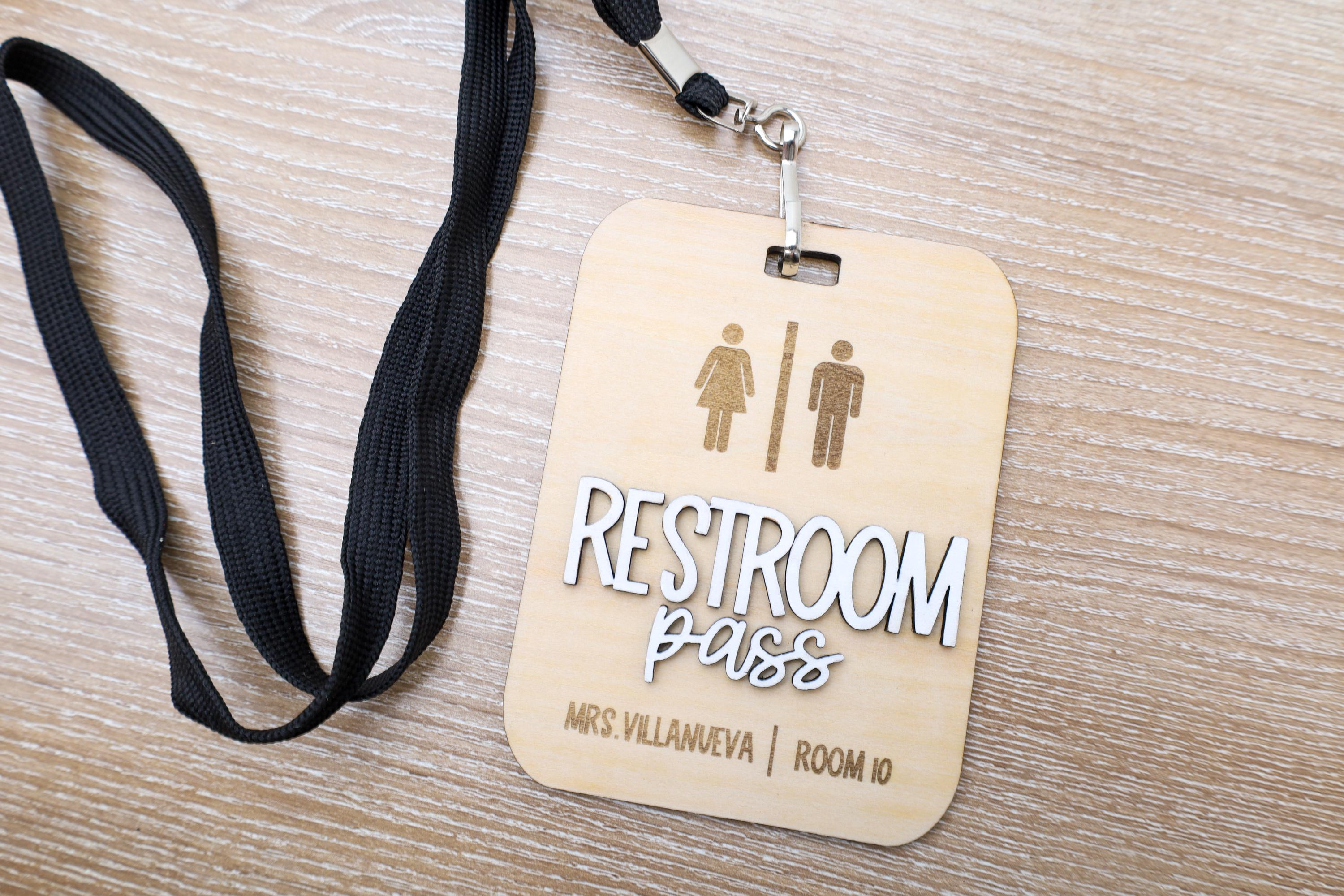 Custom Hall Passes | Back to School Gifts for Teachers | Cute Classroom ...