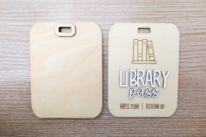 Custom Hall Passes | Back to School Gifts for Teachers | Cute Classroom ...