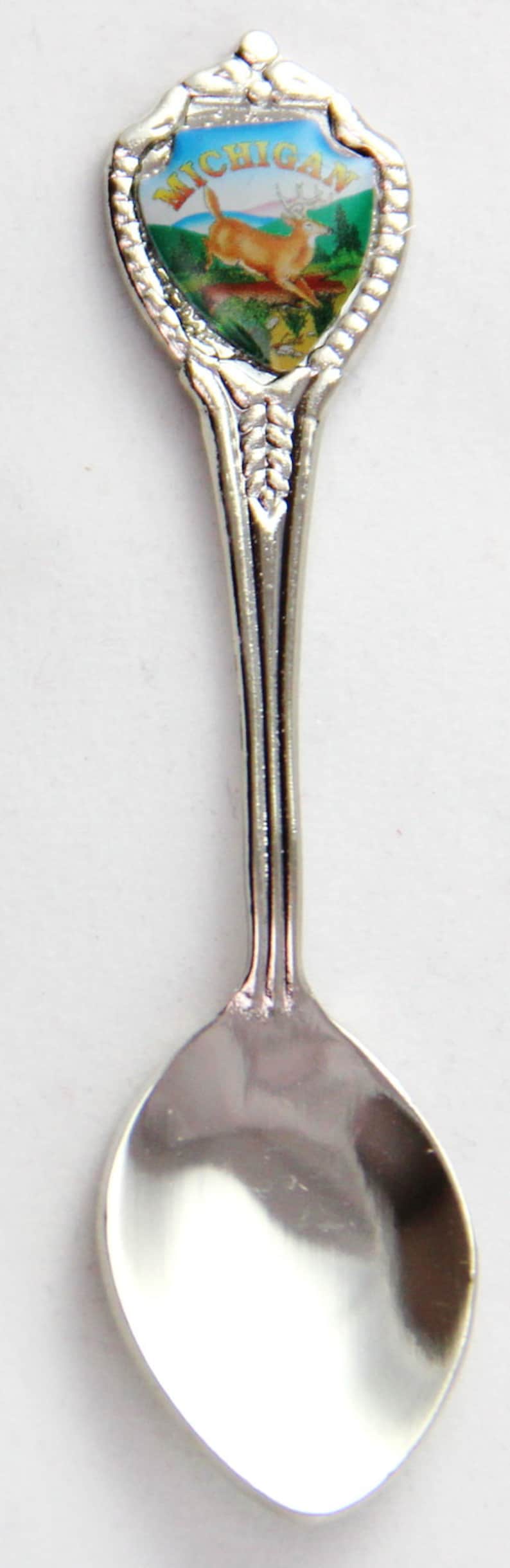 Michigan State Souvenir Collectible Mini Spoon - Etsy