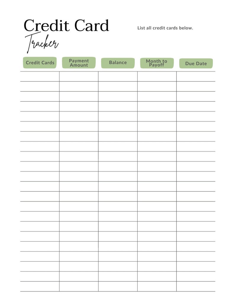 Budget Planner With Budgeting, Savings and Credit Tips, Tracking ...