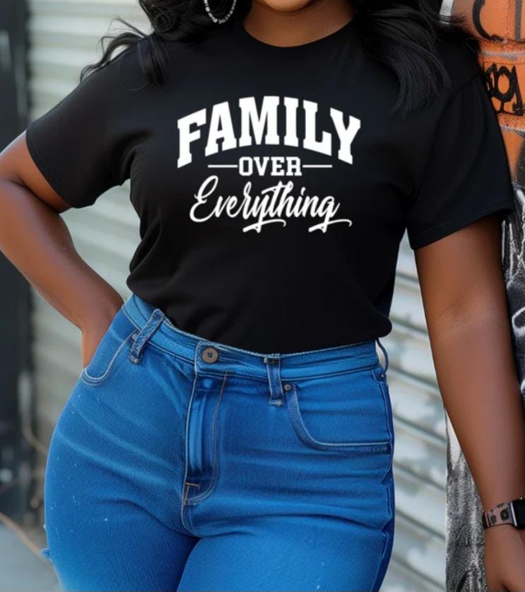 Family Over Everything T-shirt Sweatshirt - Etsy