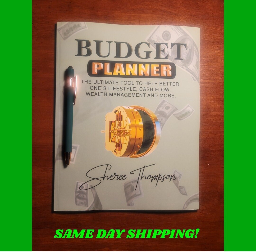 Budget Planner With Savings and Credit Tips, Track Your Expenses to ...