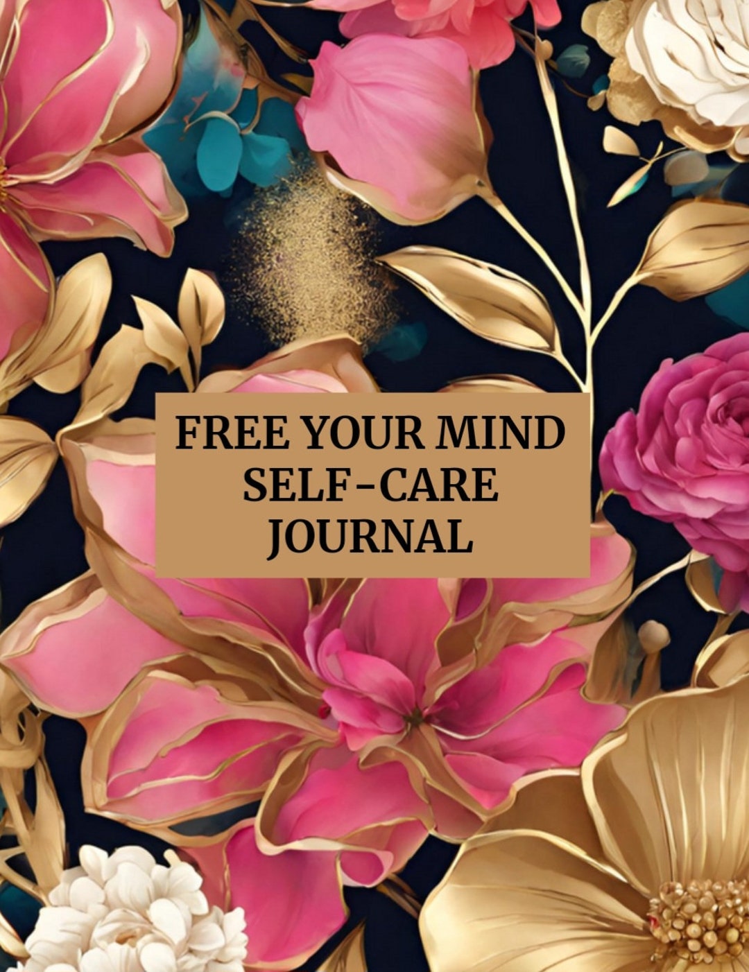 Free Your Mind Self-care Journal With Positive Affirmations, Note Pages ...