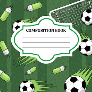 Composition Notebooks, Personalized and Decorative Notebooks for Kids ...