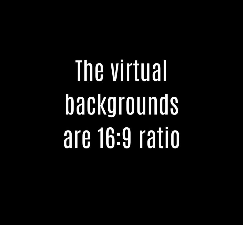 Green Luxury Virtual Zoom Backgrounds | Set of 4 High-quality ...