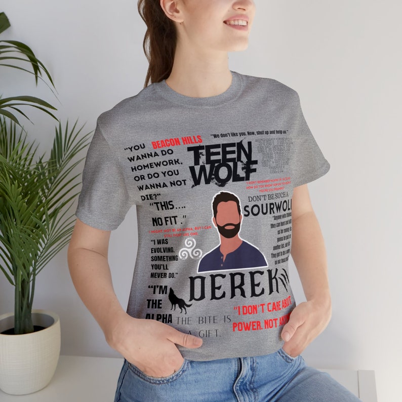 Derek Hale Teen Wolf, Teen Wolf Fan, Teen Wolf Merch,movie Fan,best ...