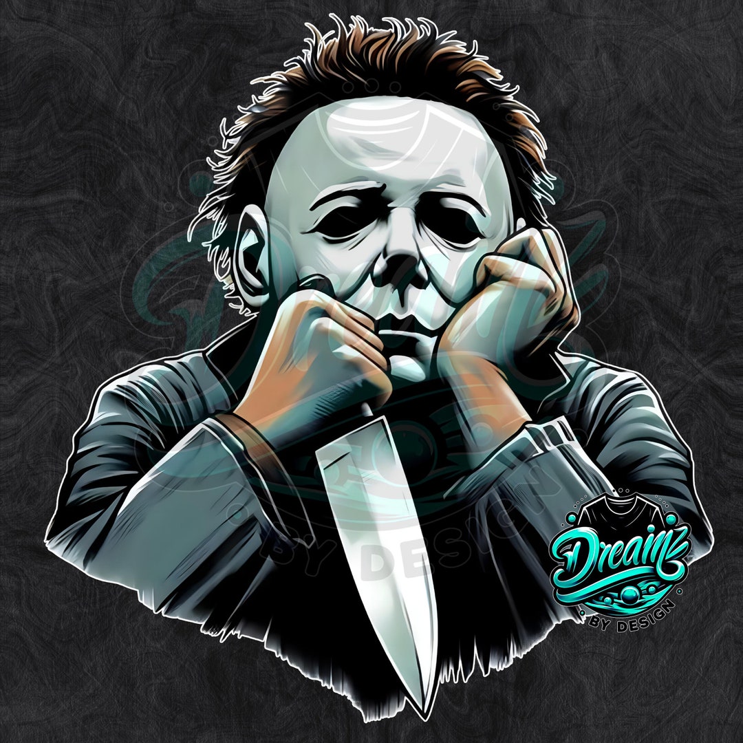 Close up Sad Michael Myers PNG, SVG, Clipart - Etsy