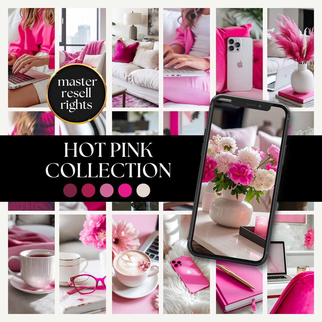 35 Beautiful Hot Pink Stock Images Collection Instagram Faceless ...