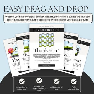 Canva Delivery Template Mockups W/ Device Frames Laptop, Computer ...