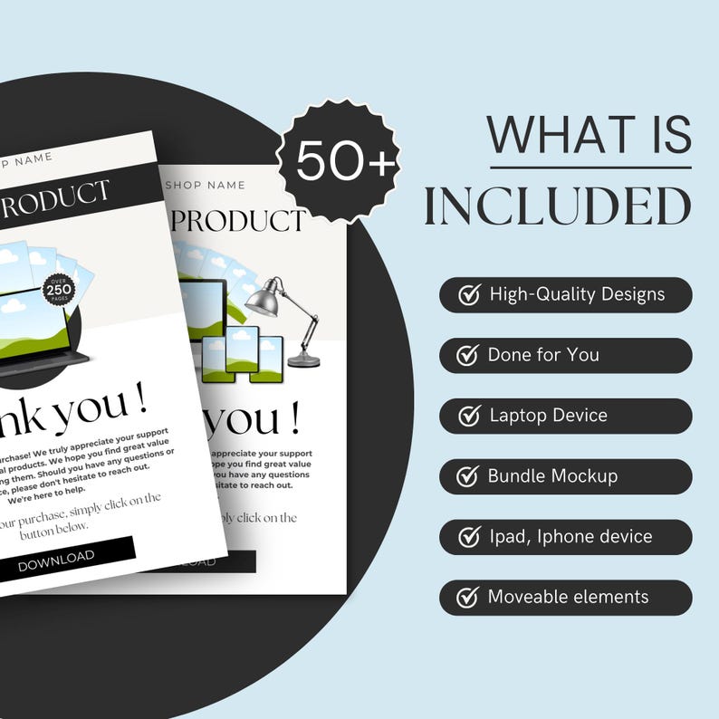 Canva Delivery Template Mockups W/ Device Frames Laptop, Computer ...