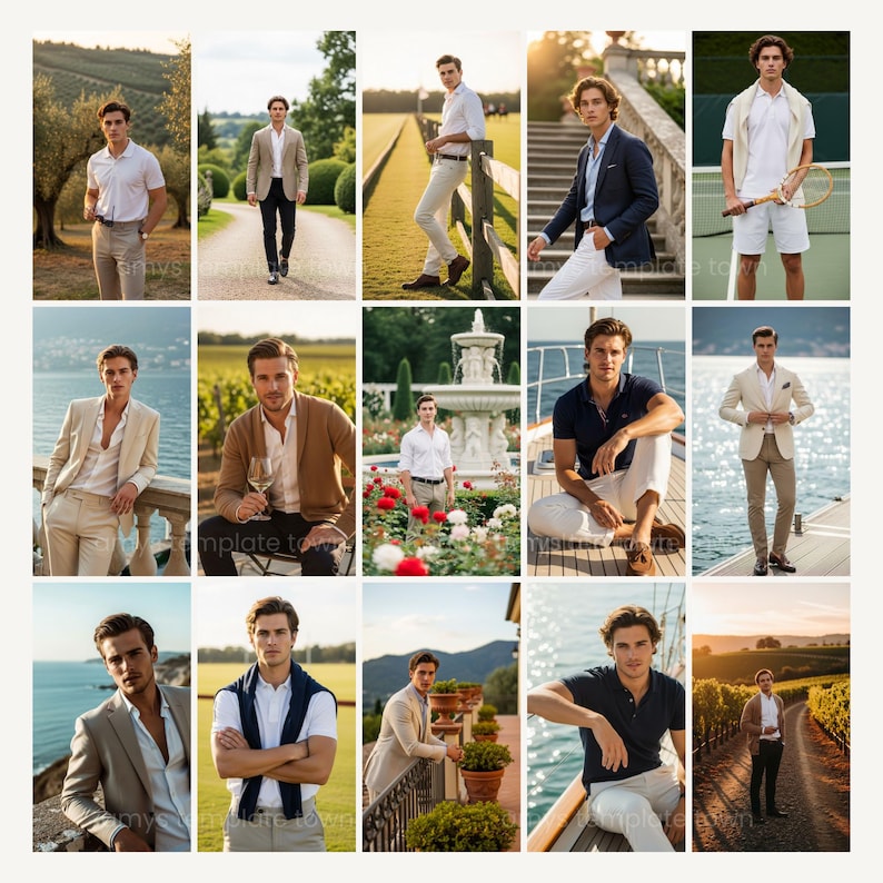 59 Old Money Aesthetic | Ai Men’s Stock Images | Men's Luxury Lifestyle ...