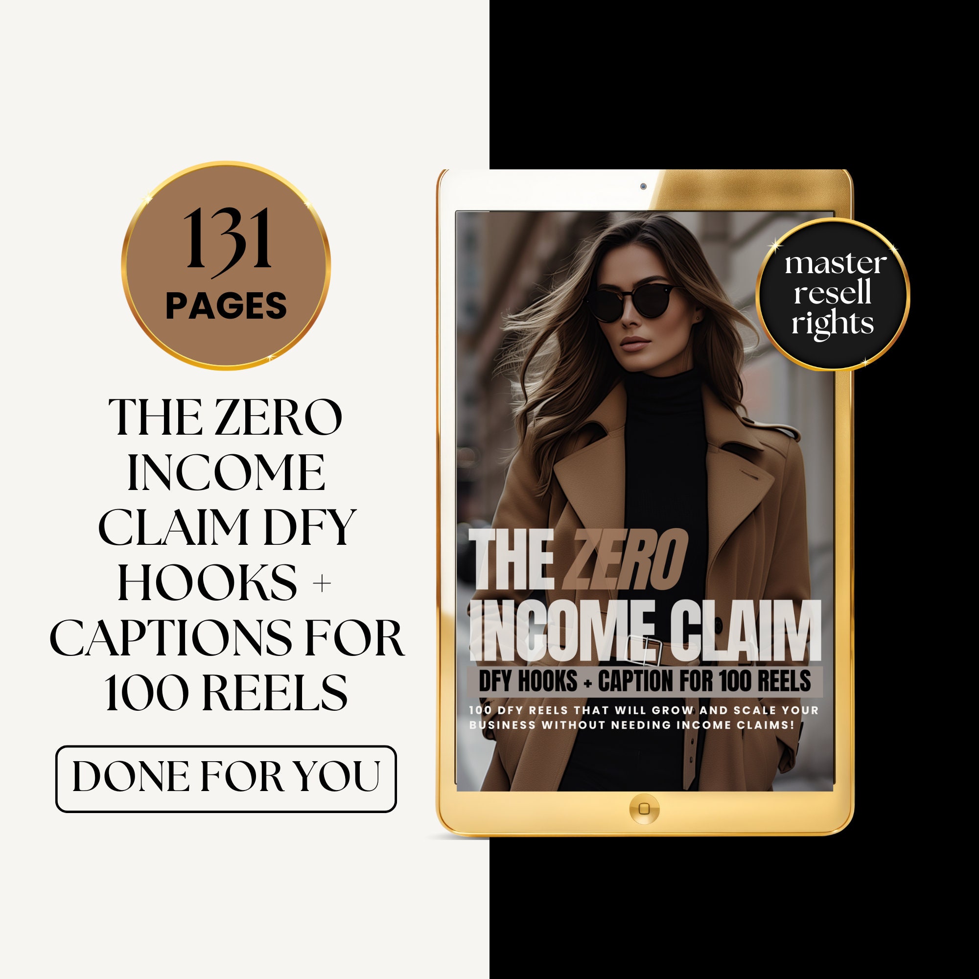 Done for You Ebook the Zero Income Claim With MRR/PLR How to Make Money ...