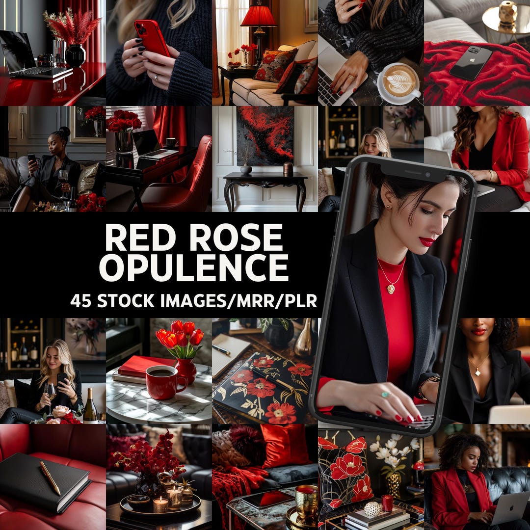 45 Rose Red Opulence Stock Image Collection Bold Images in 3 Sizes ...