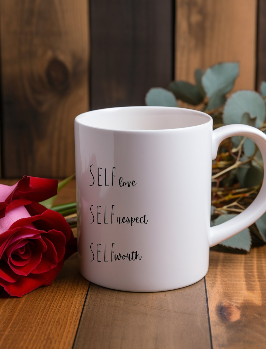 Self Love, Self Respect, Self Worth Mug, Motivational Mug,valentines ...