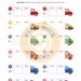 Place Value Tens and Ones Worksheet Colorful Cars Kids 1st Grade ...