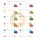 Place Value Tens and Ones Worksheet Colorful Cars Kids 1st Grade ...