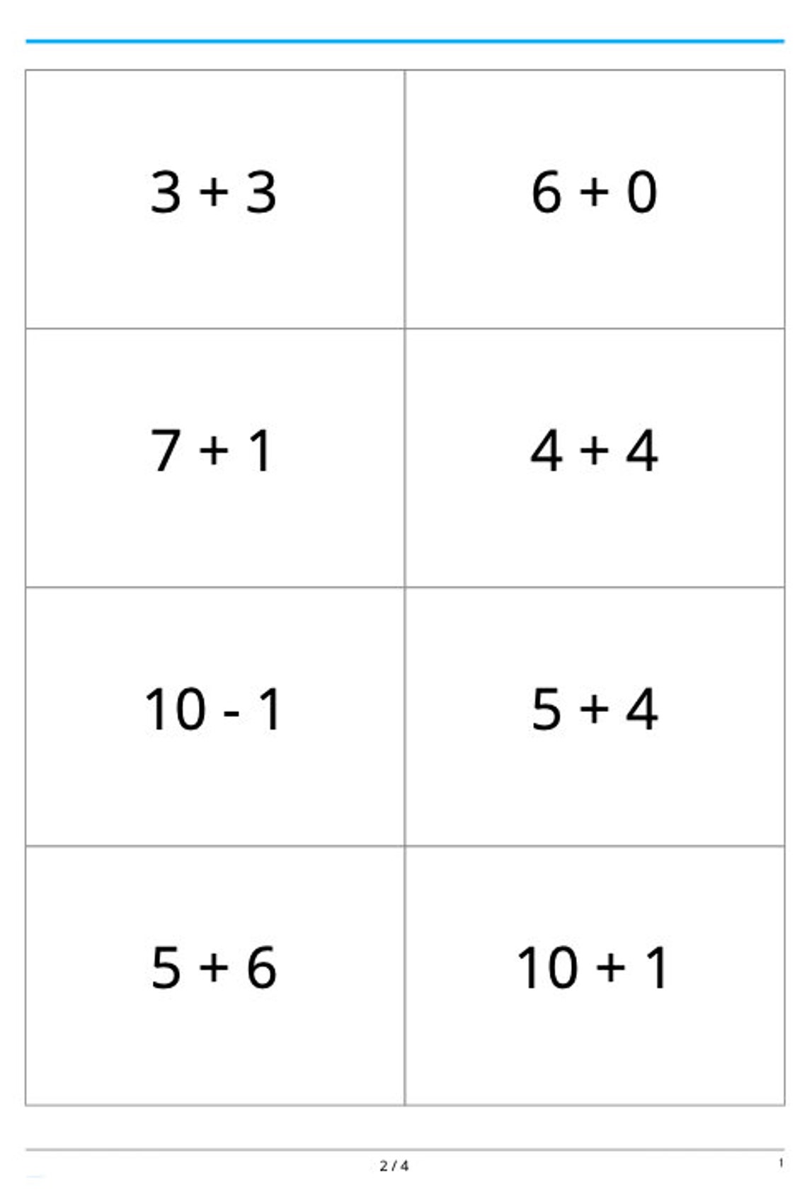 Balancing Equations Math Worksheet Cut Paste 1st Grade 2nd Grade ...