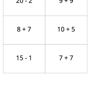 Balancing Equations Math Worksheet Cut Paste 1st Grade 2nd Grade ...