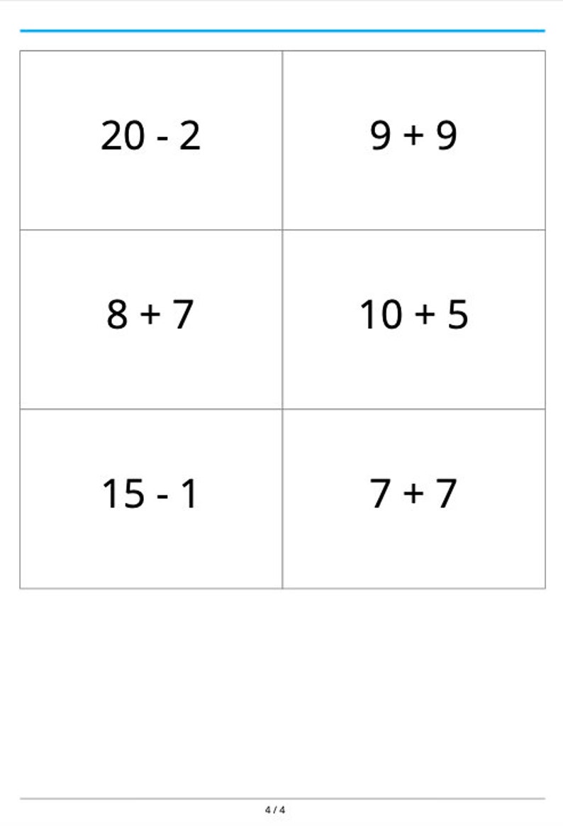 Balancing Equations Math Worksheet Cut Paste 1st Grade 2nd Grade ...