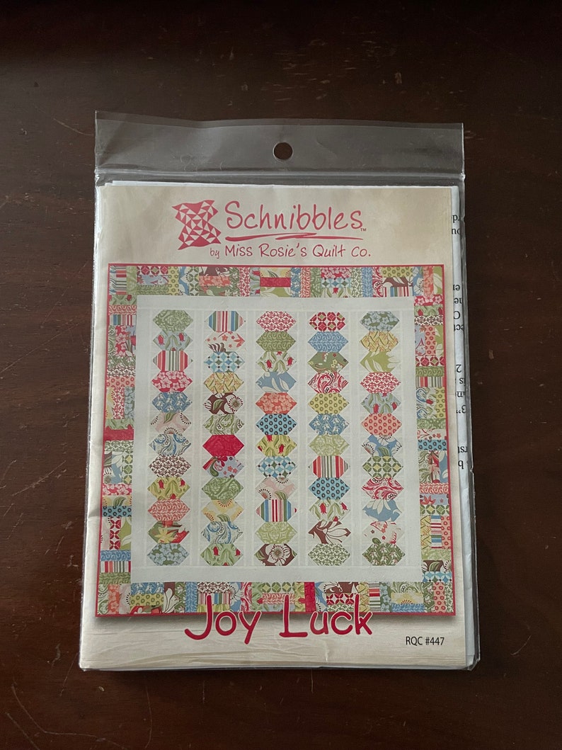 Schnibbles Joy Luck Quilt Pattern by Miss Rosie - Etsy